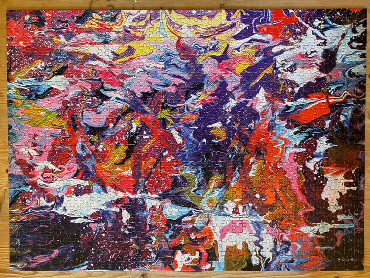 The Puzzled Artist: Art Jigsaw Puzzles for Adults